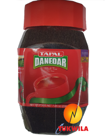 Tapal Danedar black Tea, Tapel, Schwarzer Tee,شاي, loose, 200g-Jar - Tukwila - Online Desi ...
